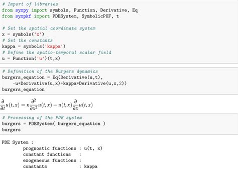 Sample Of Code And Jupyter Notebook Outputs For The Definition Of The
