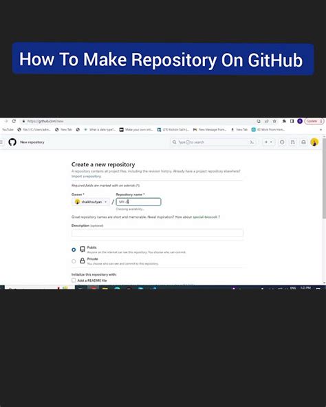 How To Make Repository On Github Shorts Youtubeshorts Github