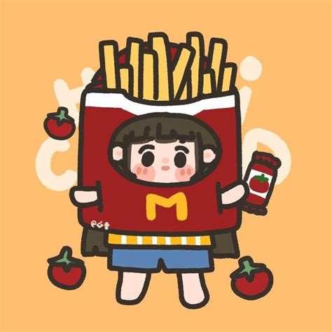 Mcdonalds Cute Icon Nhật Ký Nghệ Thuật Kỳ ảo Đang Yêu