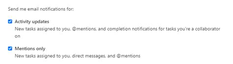 E Mail Notifications Tips And Tricks Asana Forum