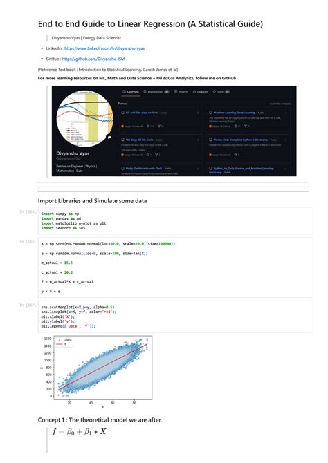 Linear Regression Study Guide Python Civil Engineering Studocu