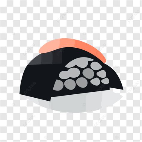 Sushi Sushi Logo Vector Illustration A Simplistic Black Icon Of