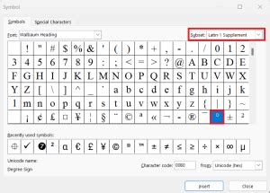 How To Make A Degree Symbol In Excel MyExcelOnline