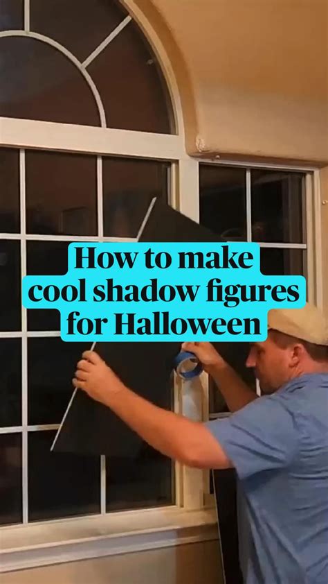 How To Make Cool Window Shadow Figures For Halloween Artofit