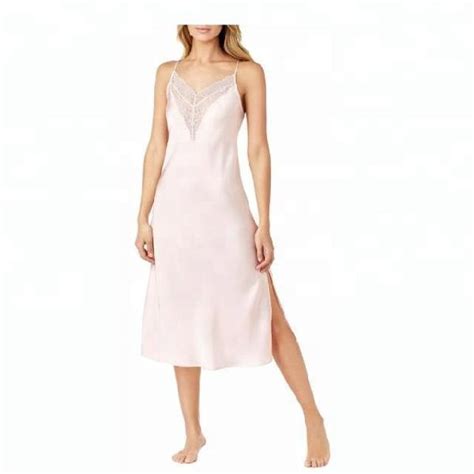 Plain Polyester Satin Nightgown Feature Comfortable At Best Price In