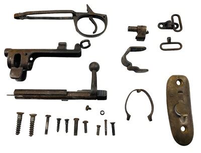 Vintage Lee Enfield No I Mark Iii British 303 Rifle Component Parts
