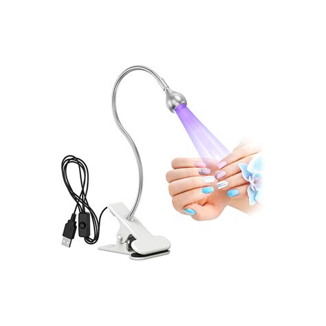 Lámpara Secadora De Uñas Uv Lámpara Led Ultravioleta Usb De 3 W Con