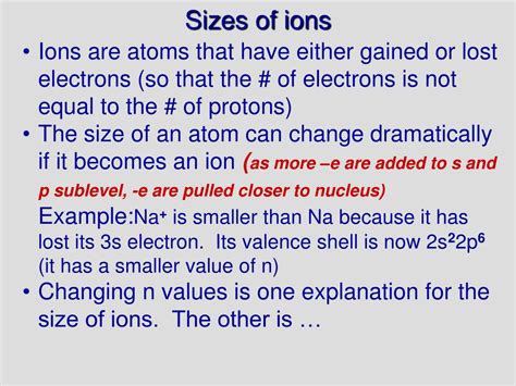 PPT Atomic Size PowerPoint Presentation Free Download ID
