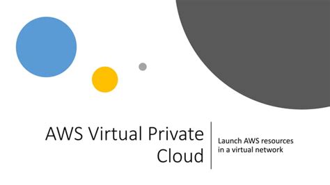 Aws Virtual Private Cloud Vpc In Nutshell Ppt