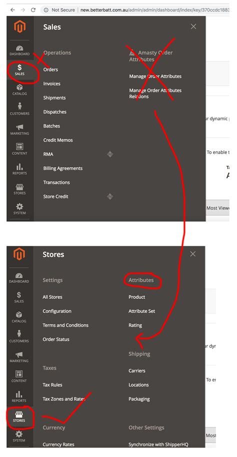 Magento2 Correct Admin Menu Location For An Order Attributes Extension For Magento 2