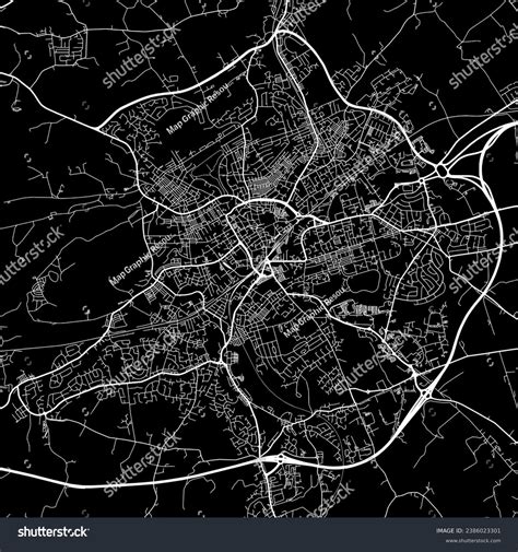 Square Aspect Ratio Vector Road Stock Vector Royalty Free Shutterstock