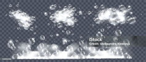 비누 거품 거품 3d 벡터 고립 된 흰색 목욕 구름 세트 샴푸 비눗물 현실적인 세탁 질감 3차원 형태에 대한 스톡 벡터 아트 및 기타 이미지 Istock