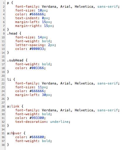 Apply Css To Flash Dynamic Text