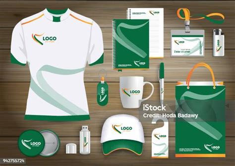 선물 품목 비즈니스 기업의 정체성 벡터 추상적인 색 홍보 기념품 대각선 라인을 위한 종이 접기 요소와 디자인 링크 디지털 기술 회사 편지지 설정 가리기에 대한 스톡 벡터