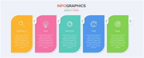 아이콘과 5 가지 옵션 또는 단계가있는 인포 그래픽 디자인 가는 선 벡터입니다 인포그래픽비즈니스 컨셉 정보 그래픽 흐름도 프리젠 테이션 웹 사이트 배너 인쇄 자료에 사용할