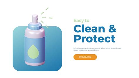 3d 방부제 스프레이 병 아이콘입니다 물 에어로졸 스프레이 미스트 클라우드 데오도란트 또는 스킨케어 약국 의료 및 건강 관리 소셜 미디어 및 웹사이트 템플릿 개념입니다 벡터