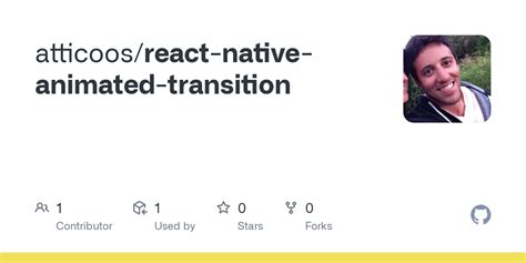 Github Atticoos React Native Animated Transition