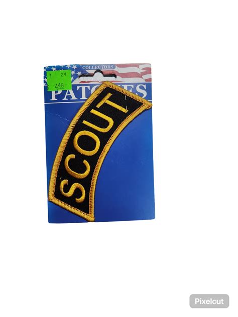 Army Tab Scout Patch