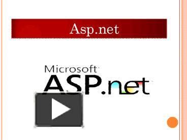PPT ASP NET Training In Chennai PowerPoint Presentation Free To Download Id D ZWVmZ