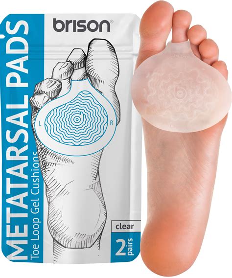 Metatarsal Pads For Women And Men Soft Gel Foot Cushions For Ball Of