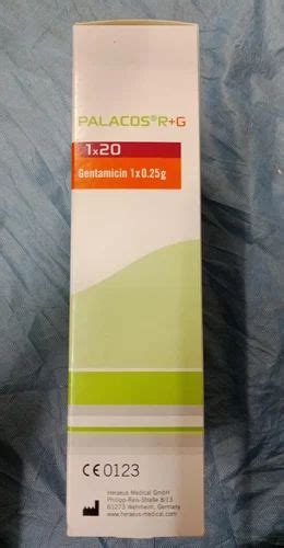 Heraeus Assurer 20g Palacos R G Bone Cement Thickness 3mm Size 1x20g At Rs 1700 Pack In Mumbai