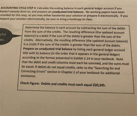 Solved Chapter Accounting Cycle Steps ACCOUNTING Chegg Com