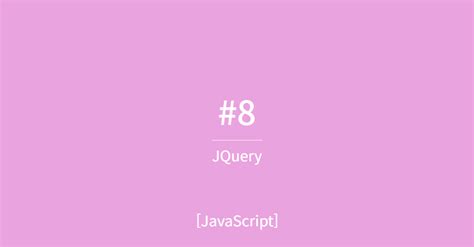 Javascript 8 Jquery