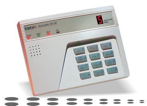 Digital 7 Segments Alarm Keypad Av701ts Alarm Security Systems By Av Gad