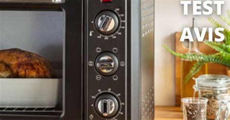 Moulinex Optimo OX485810 Mini-Elektrobackofen mit 39L & 2.000W für 143 ...