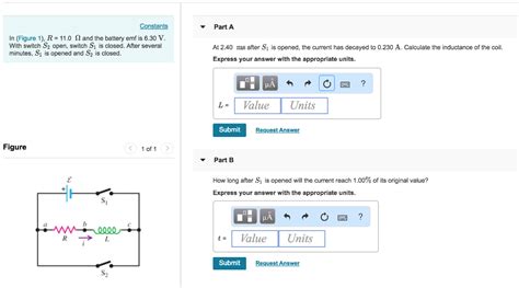 Solved Constants Part A In Figure 1 R 11 0 2 And The