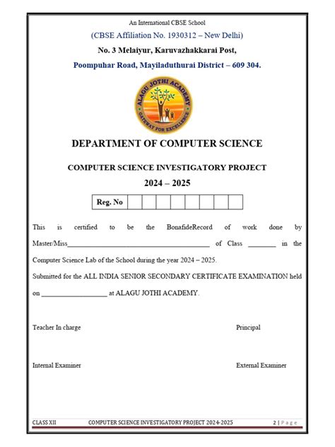 Cs Project Pdf Sql User Computing