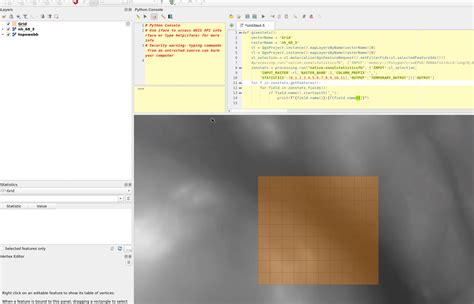 QGIS Zonal Statistics By Cursor Selection Geographic Information Systems Stack Exchange