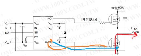 Analog Proper Way Of Connecting Logic Gnd Power Gnd On Mosfet Driver Electrical