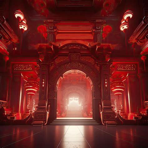 Chinese Architecture Generative Ai Premium Ai Generated Image