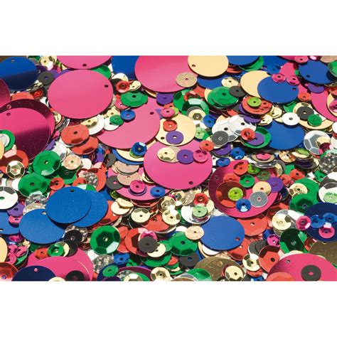 Rapid Assorted Sequins Bag Of 500g Rapid Electronics