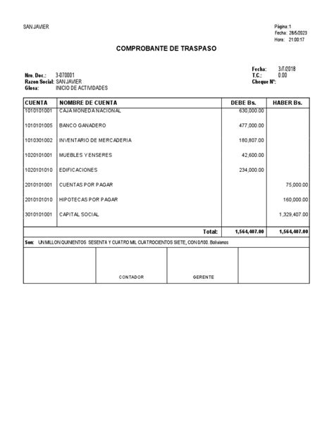 Asientos Contables Pdf