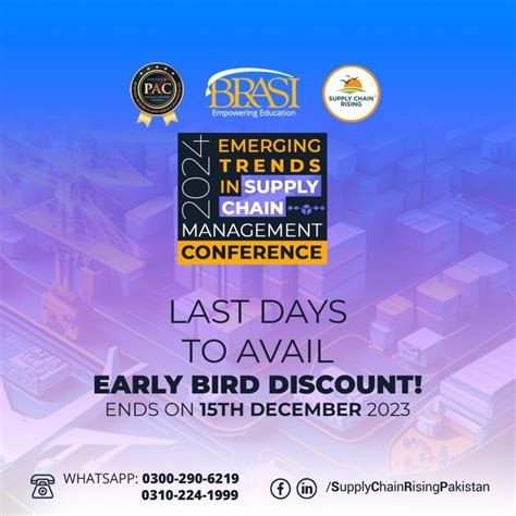 Atif Ahmed Cscp Ciscom Cscf Cstl M Phil Mba On Linkedin Supplychain Conference