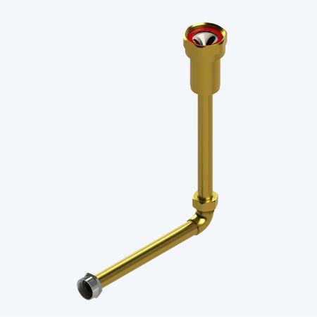 Concealed Flush Valve Connection Kit For Urinals With Concealed Rear Spud And Rough In