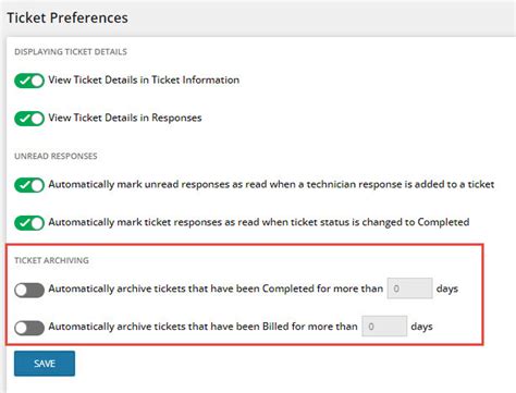 Msp Manager Archived Tickets Improvements And More N Able Status