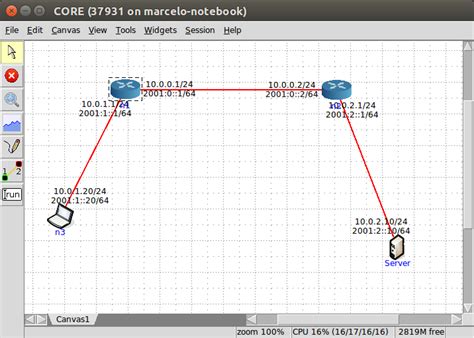 CORE Network Emulator El Blog De Marcelo