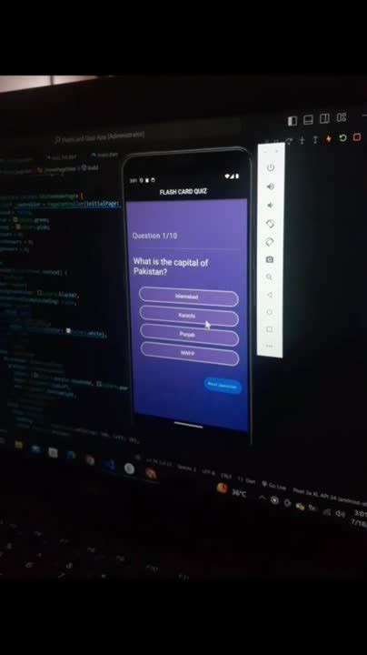 Muhammad Hannan On Linkedin Codealpha Internship Flutterdeveloper Flashcardquizapp