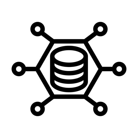 Network Data Icon Design 13978261 Vector Art At Vecteezy