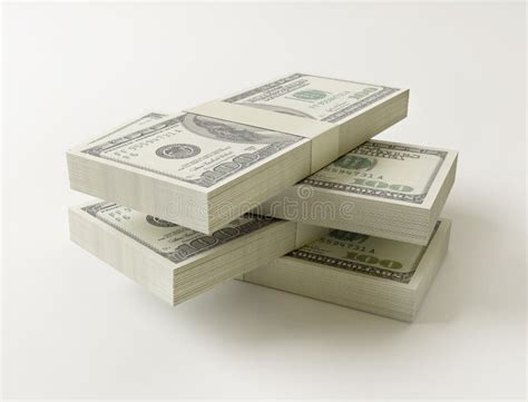 Stack Of 100 Bills Stock Illustration Illustration Of Number 29917708