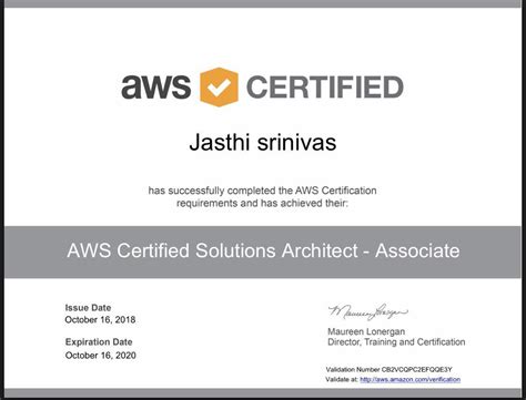 Jasti On Linkedin Aws Certified Solution