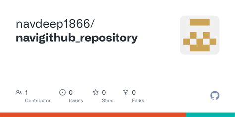 GitHub Navdeep Navigithub Repository
