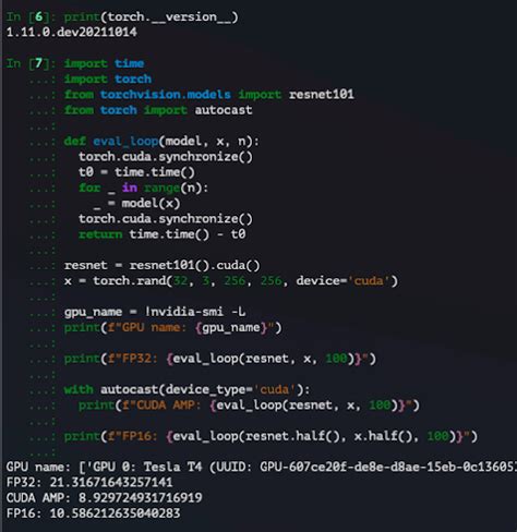Pytorch On Twitter Running Resnet101 On A Tesla T4 Gpu Shows Amp To Be Faster Than Explicit