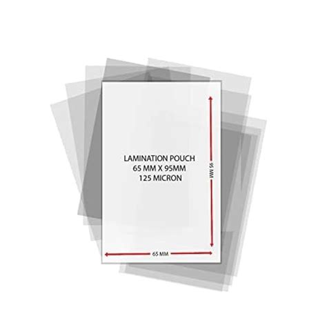 Lamination Sheet A4 Size Royal Stationers Best Quality Guarantee