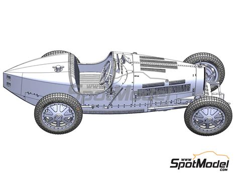 Italeri 4710 Car Scale Model Kit 112 Scale Bugatti Type 35b 12 18