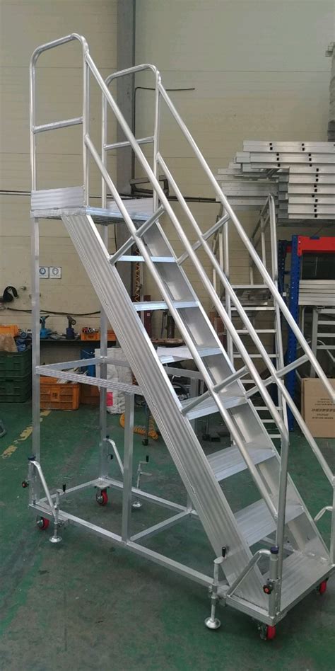 주문제작사다리 알루미늄사다리제작 이동식작업대 네이버 블로그