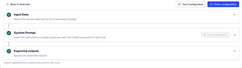 Test Your Annotation Builder Configuration